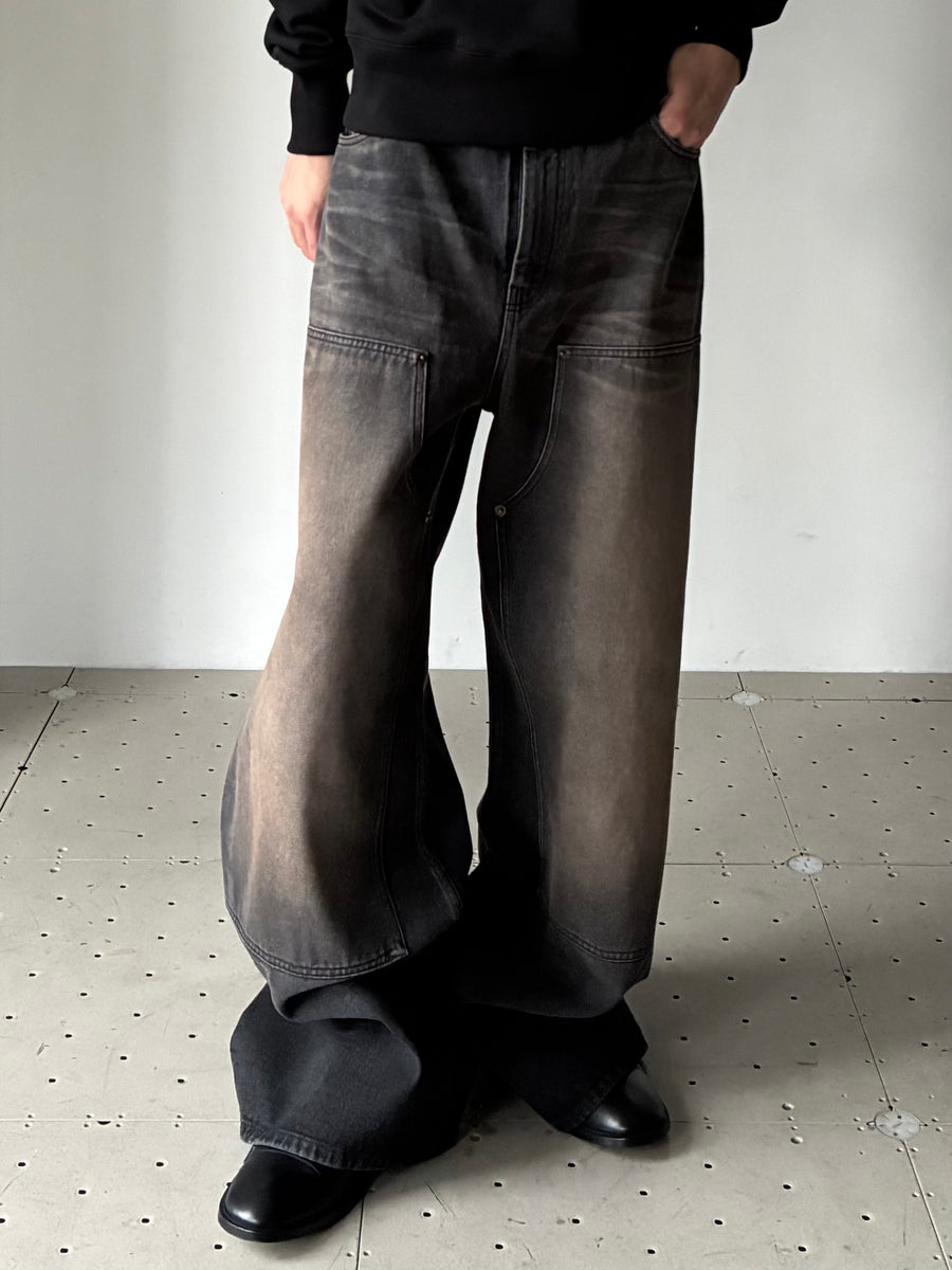 EGONlab. (エゴンラボ) | BAGGY DENIM BLACK – ADDITION ADELAIDE